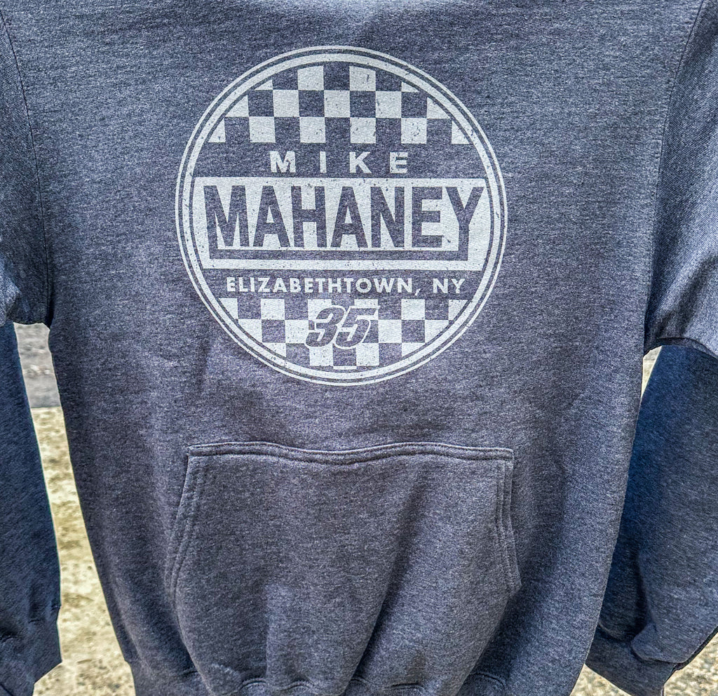 Mahaney Checkered Hoodie – Mike Mahaney Racing